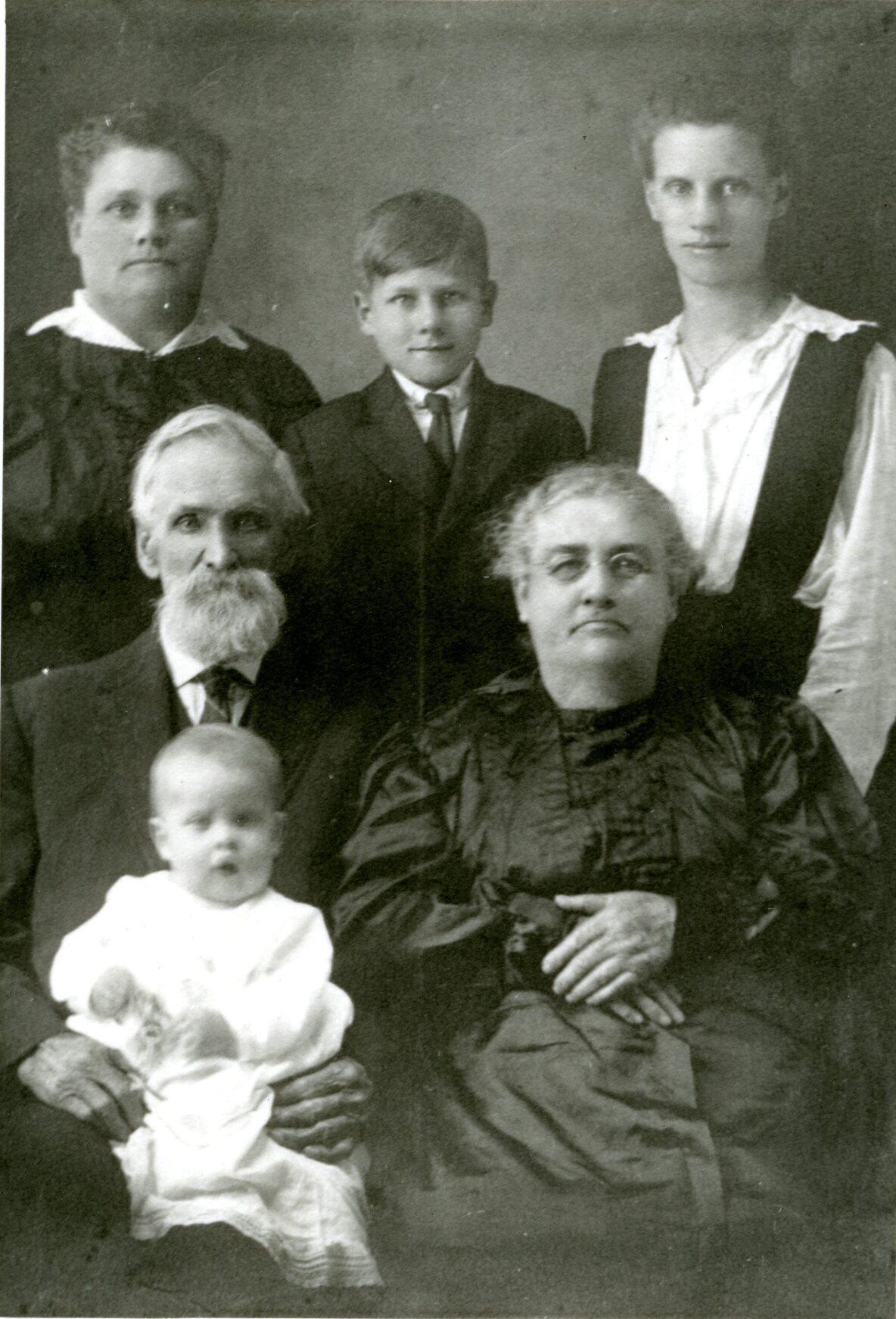 Four Generations: Daniel Copenhaver, Martha Prater Tomlinson, Mary ...
