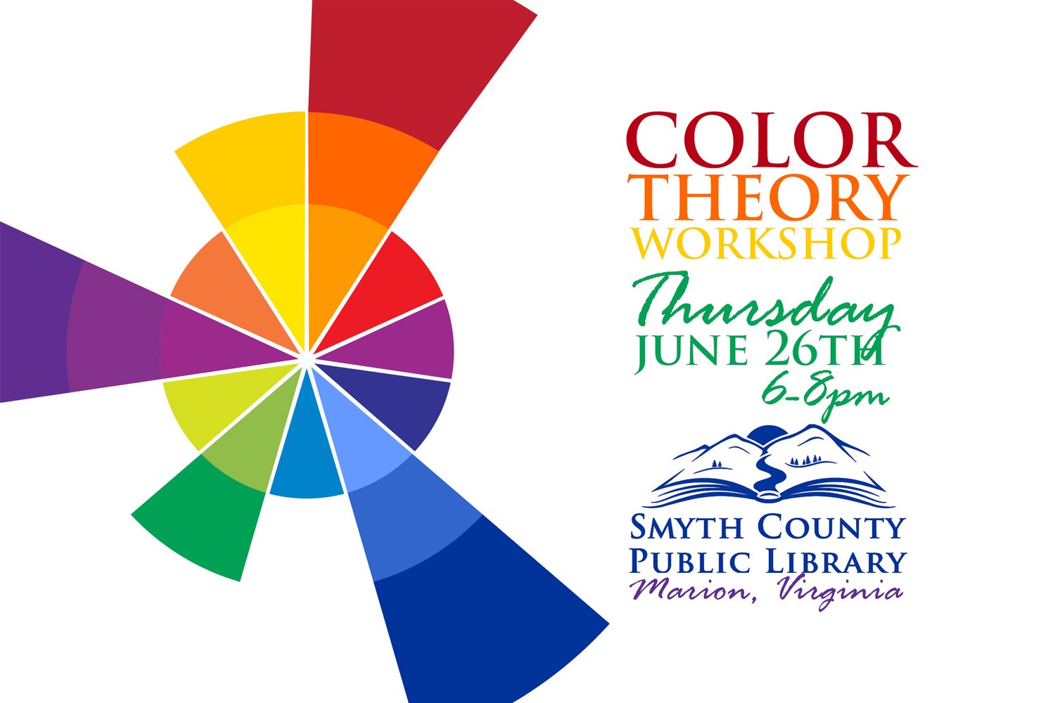 COLOR THEORY FAUX STAINED GLASS WORKSHOP (Adult Summer Reading Program ...